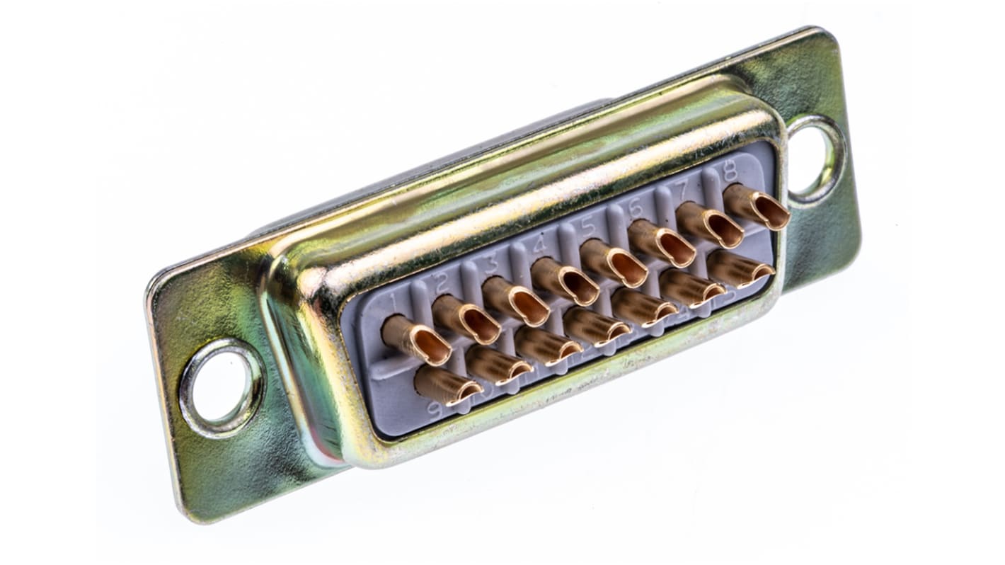 RS PRO 15 Way Panel Mount D-sub Connector Socket | RS