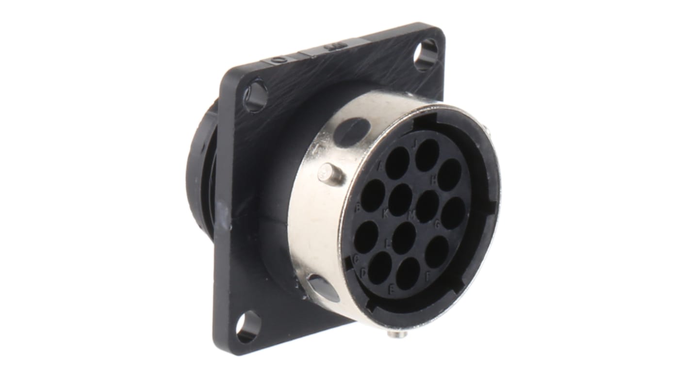 TR1412RFS1NB / 192922-1210 | ITT Cannon Circular Connector, 12 Contacts ...