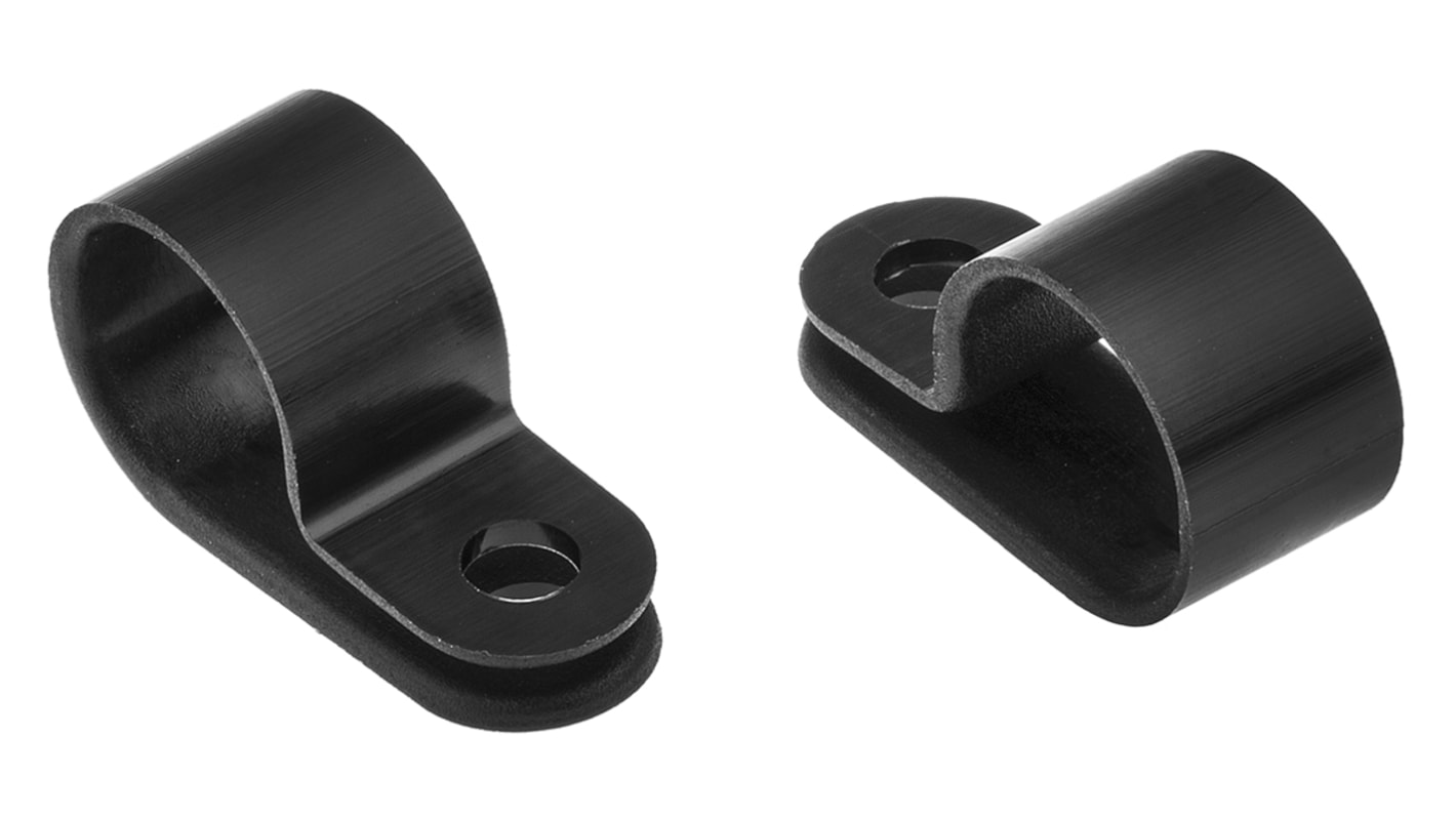 211-60006 H7P-PA66HS-BK | HellermannTyton 12.5mm Black, Polyamide P ...