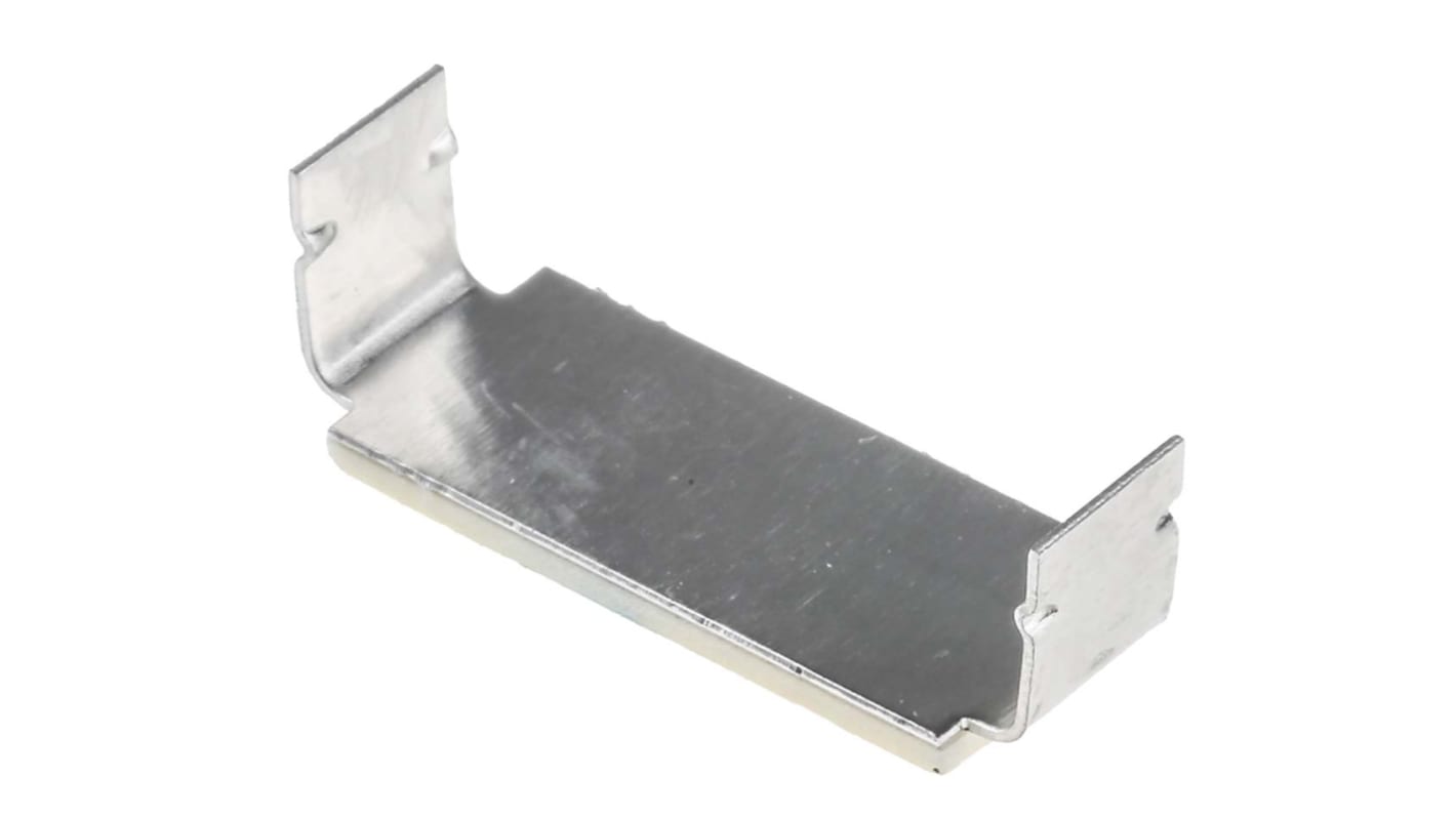 RS PRO Natural Aluminium Open Arm Clip, 10mm Max. Bundle | RS