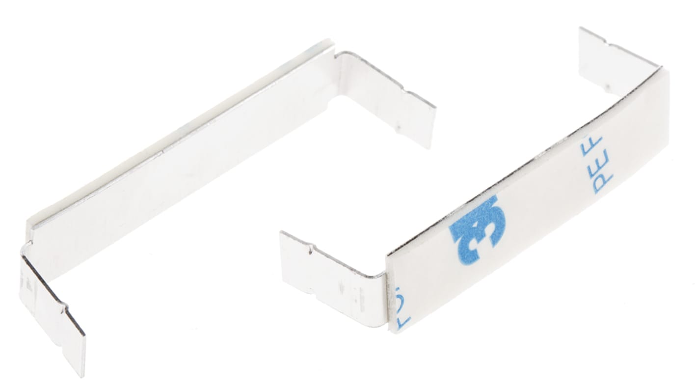 RS PRO Natural Aluminium Open Arm Clip, 10mm Max. Bundle | RS