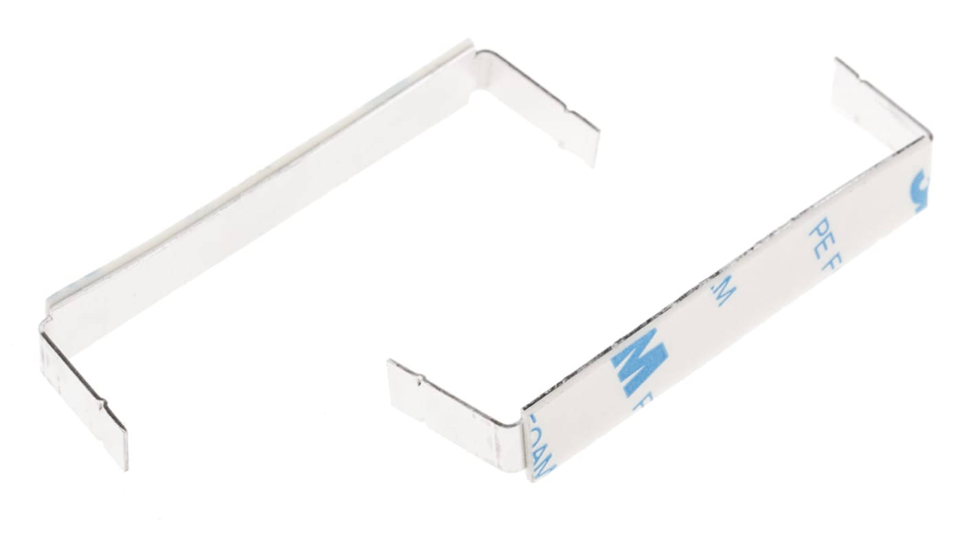 RS PRO Natural Aluminium Open Arm Clip | RS