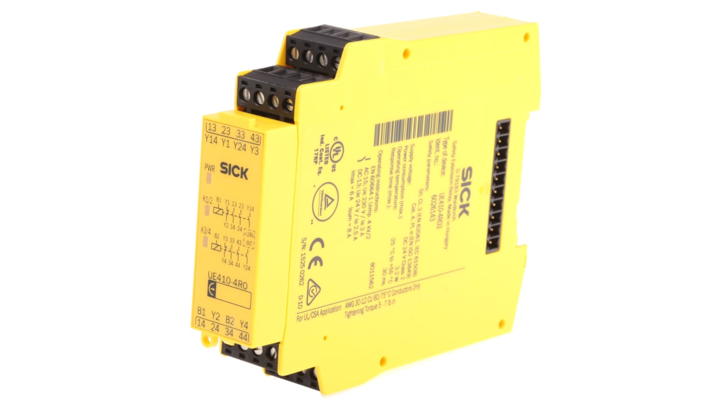 UE410-4RO3 | Sick UE410 Series Output Module, 30 V dc, 4NO | RS