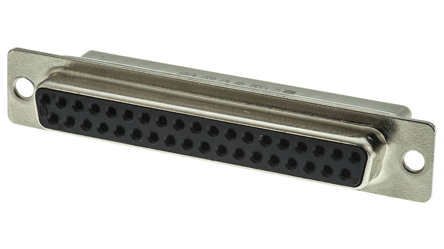 RS PRO 37 Way Cable Mount D-sub Connector Socket | RS
