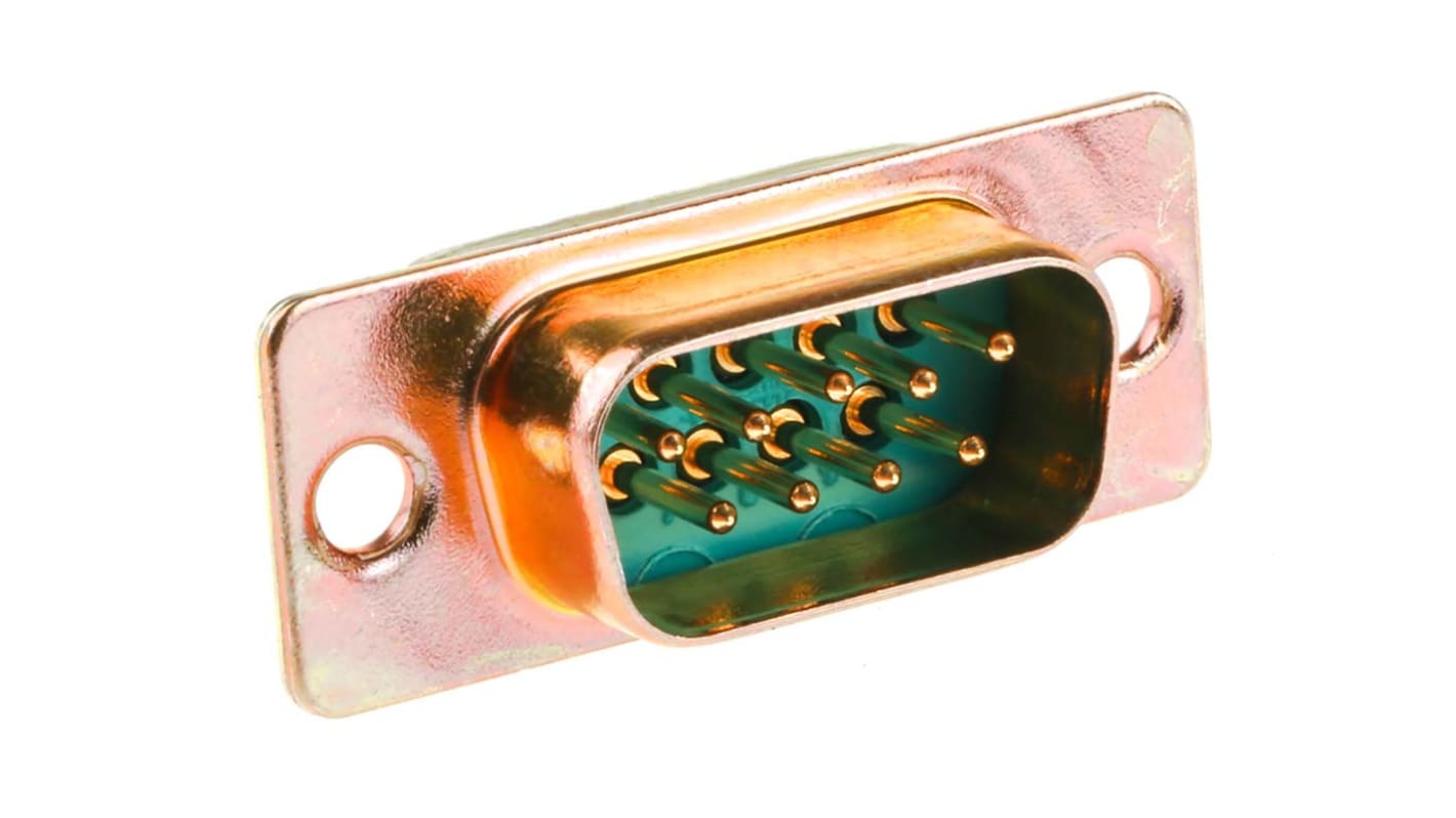 RS PRO 9 Way Panel Mount D-sub Connector Plug, 2.74mm Pitch | RS