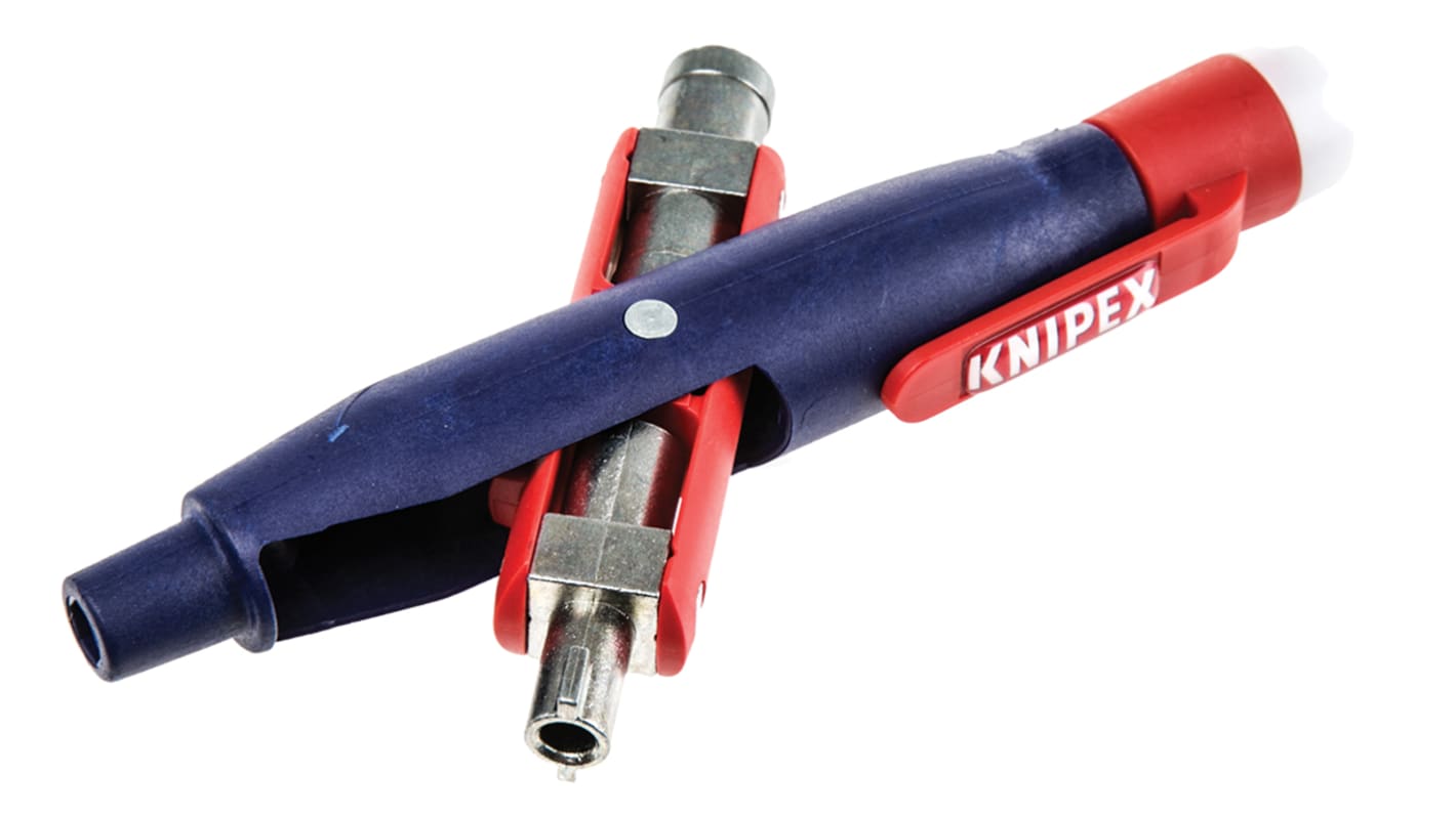 00 11 17 | Knipex Plastic 4-way Control Cabinet Key | RS