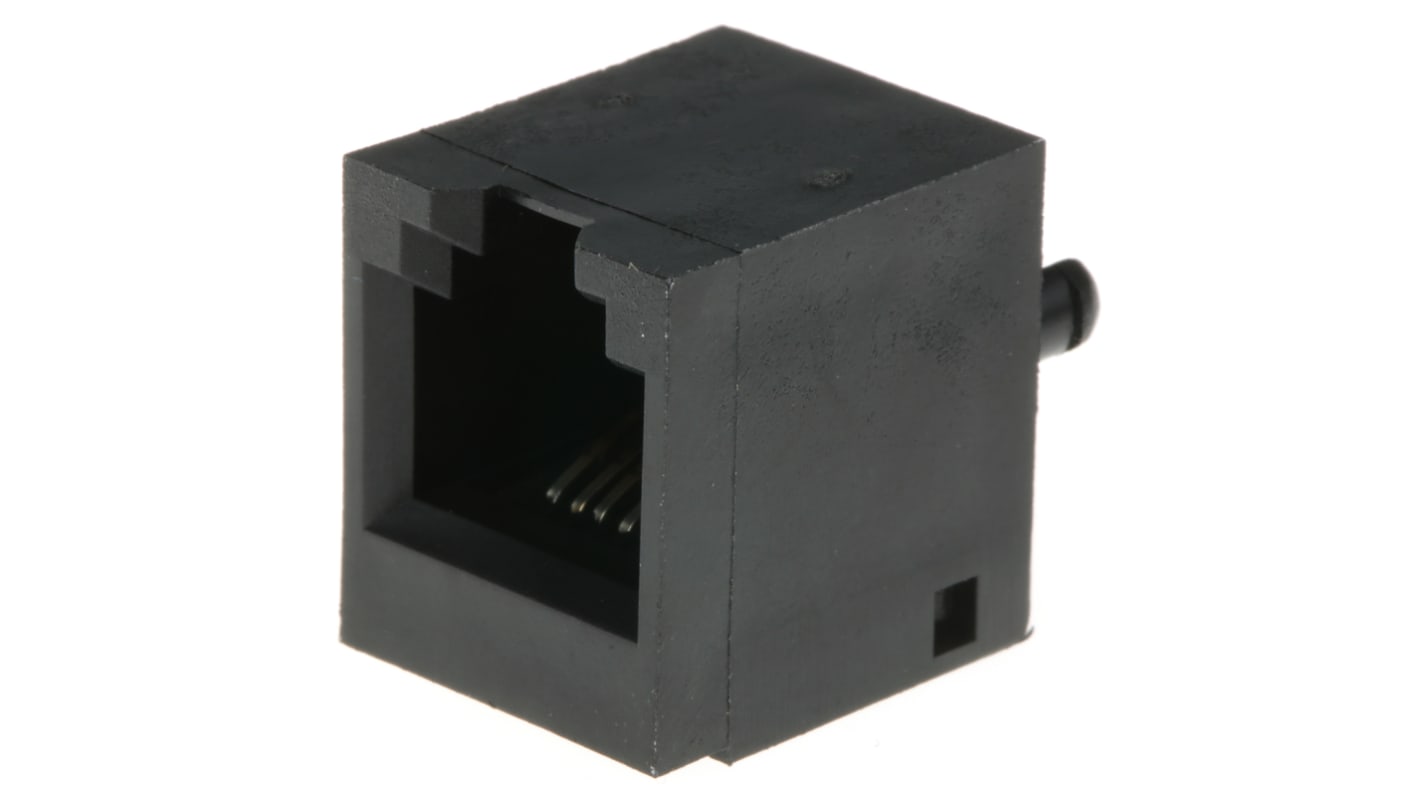 SS-6566-NF | Bel-Stewart SS-65 Series Female RJ25 Connector, Through ...