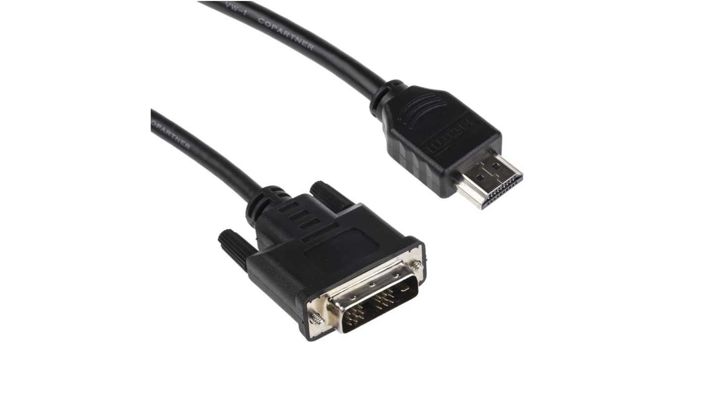 HDMI to DVI-D SL Cable 1m | RS