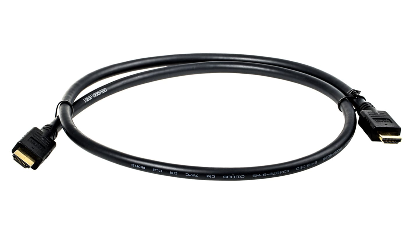 HDE001MB | Belden Male HDMI to Male HDMI Cable, 1m | RS