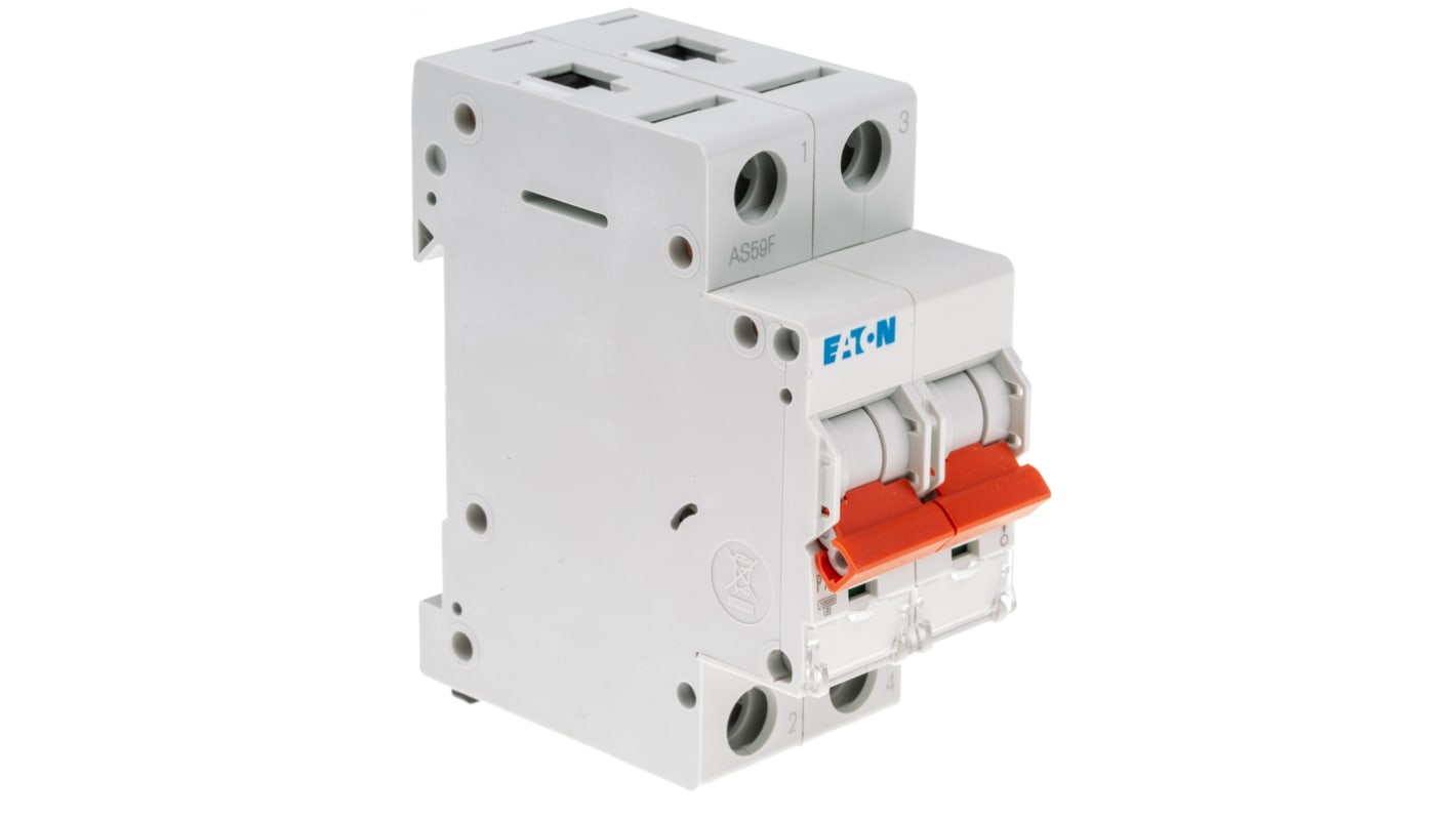 236227 PXL-B10/2 | Eaton xPole PXL, S200 MCB, 2P, 10A Curve B, 400V AC, 48V DC, 10 kA Breaking ...