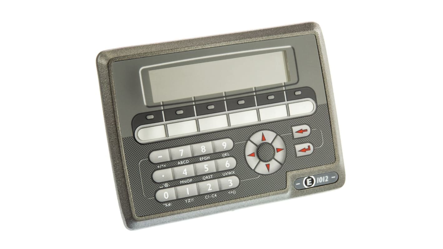 E1012 | Mitsubishi Backlit LCD HMI Terminal, Membrane Keyboard, 89.6 x ...
