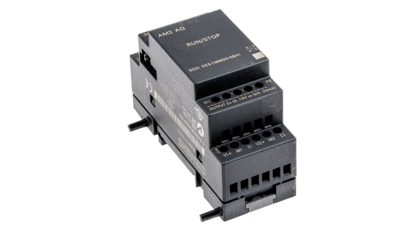 6ED10551MM000BA1 | Siemens LOGO! Expansion Module, 24 V dc Analogue, 2 ...