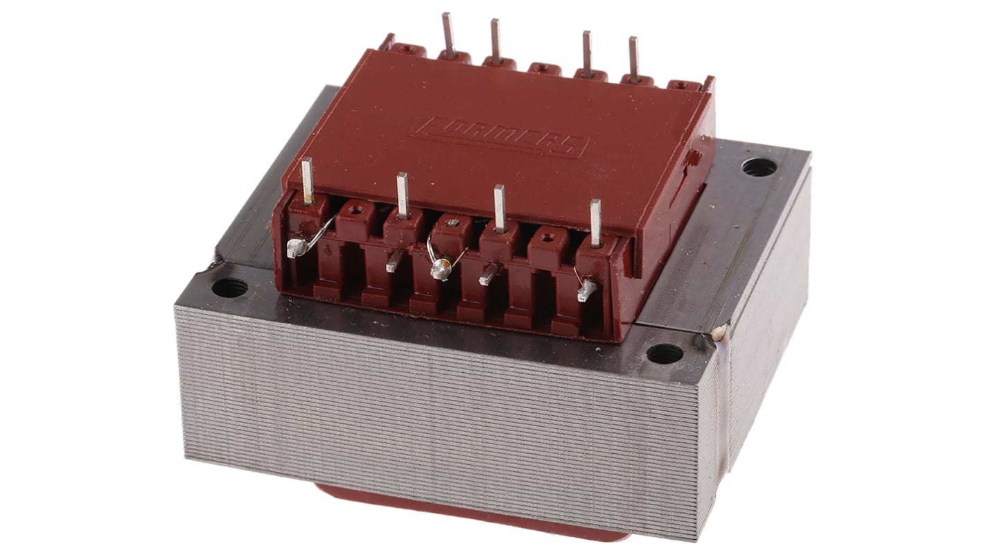 RS PRO 12V ac 2 Output Through Hole PCB Transformer, 12VA | RS