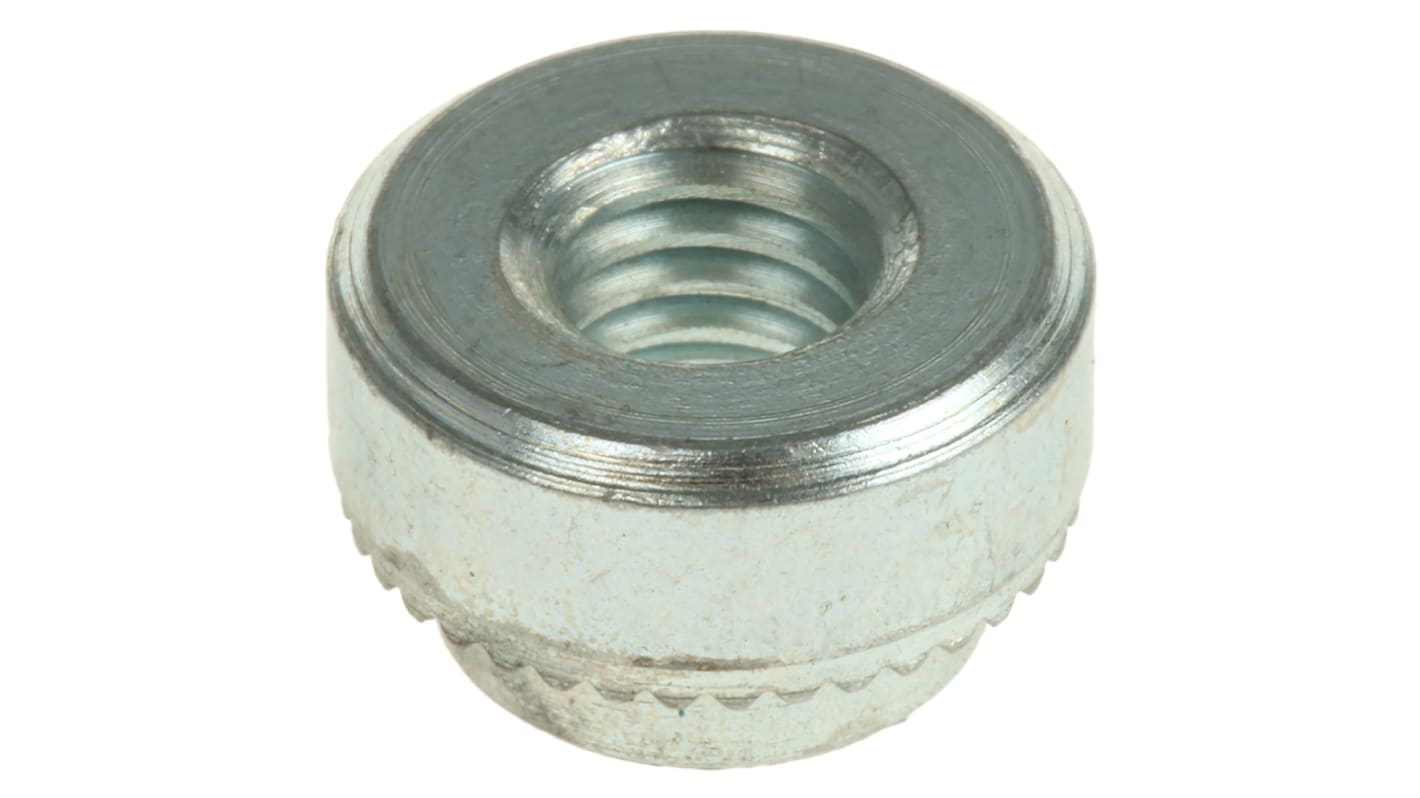 Hank Zinc plated & clear Passivated Steel Rivet Bush, M6 | RS