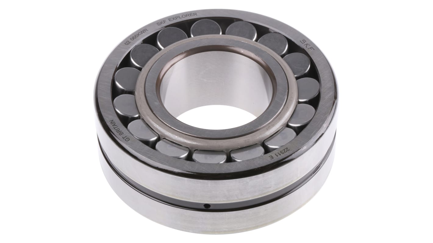 SKF 22311E 55mm I.D Spherical Roller Bearing, 120mm O.D | RS
