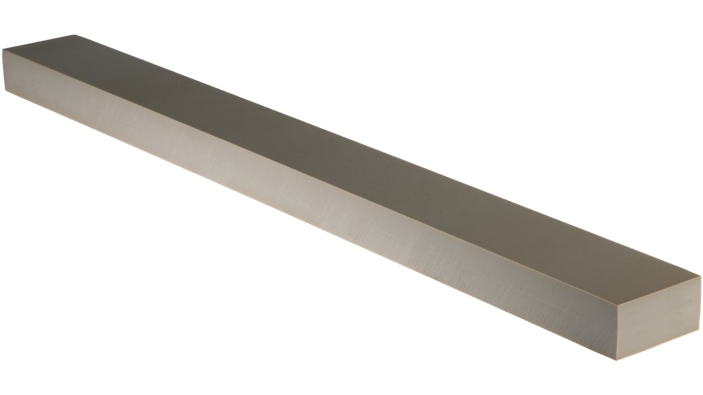 RS PRO Beige Plastic Sheet, 500mm x 50mm x 25mm | RS