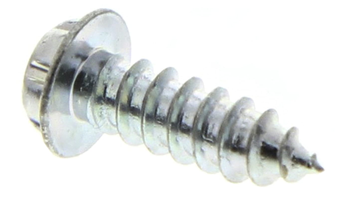 SZS08D-Z | System Zero Zinc Plated Flange Button Steel Tamper Proof ...