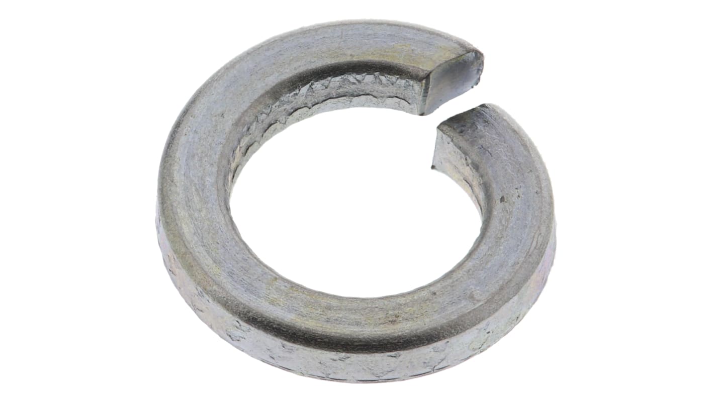 Bright Zinc Plated Steel Lock Washer Lock Washer, M4, DIN 7980 | RS