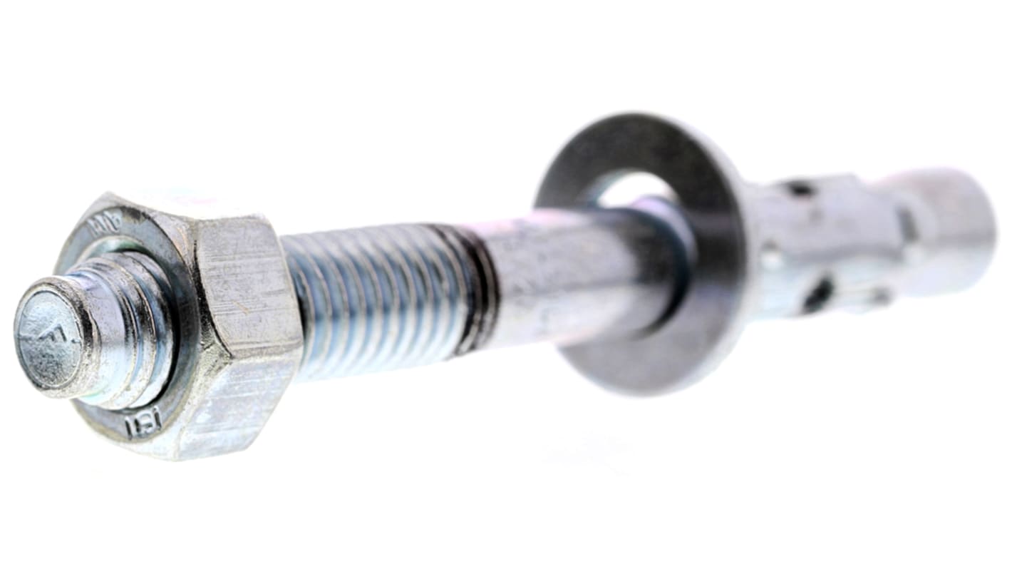 RawlPlug Steel Wall Plug 12mm x 100mm, 12mm Fixing Hole | RS