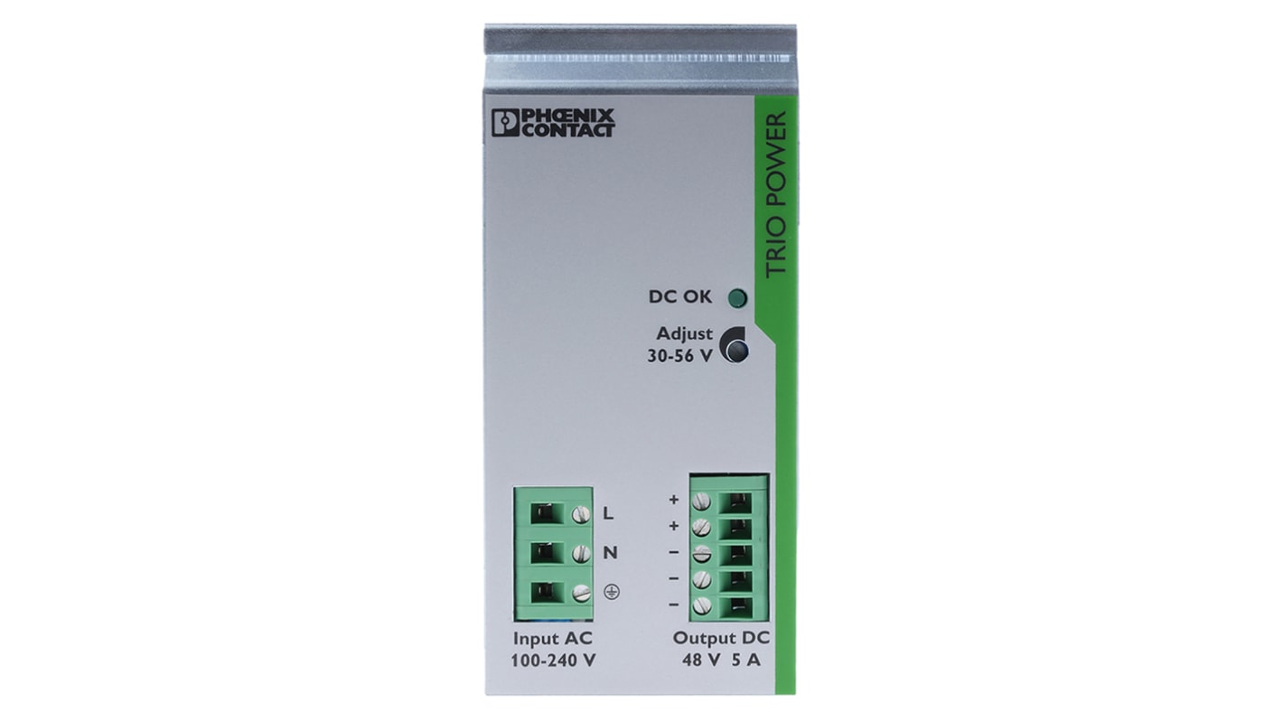 2866491 | Phoenix Contact TRIO POWER Switched Mode DIN Rail Power ...