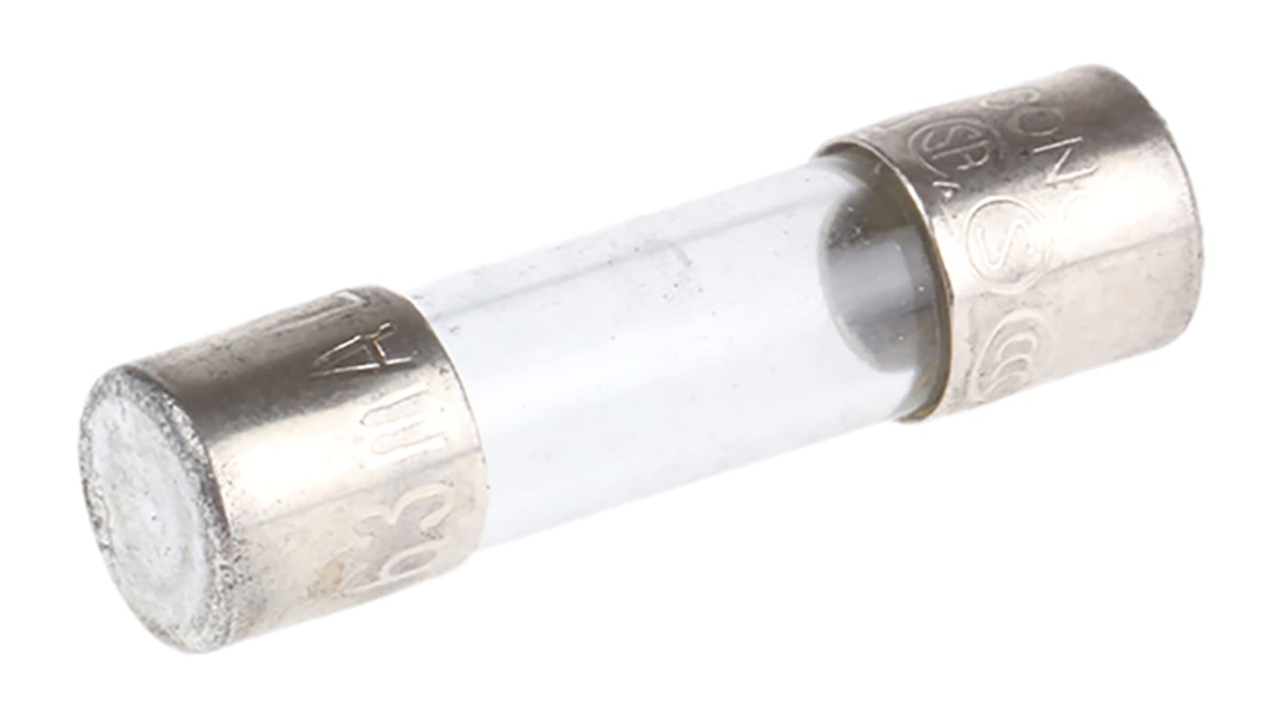 RS PRO 63mA F Glass Cartridge Fuse, 5 x 20mm | RS