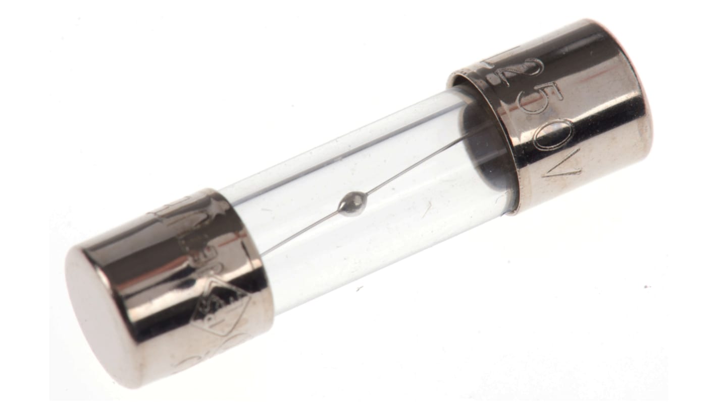RS PRO 2.5A T Glass Cartridge Fuse, 5 x 20mm | RS