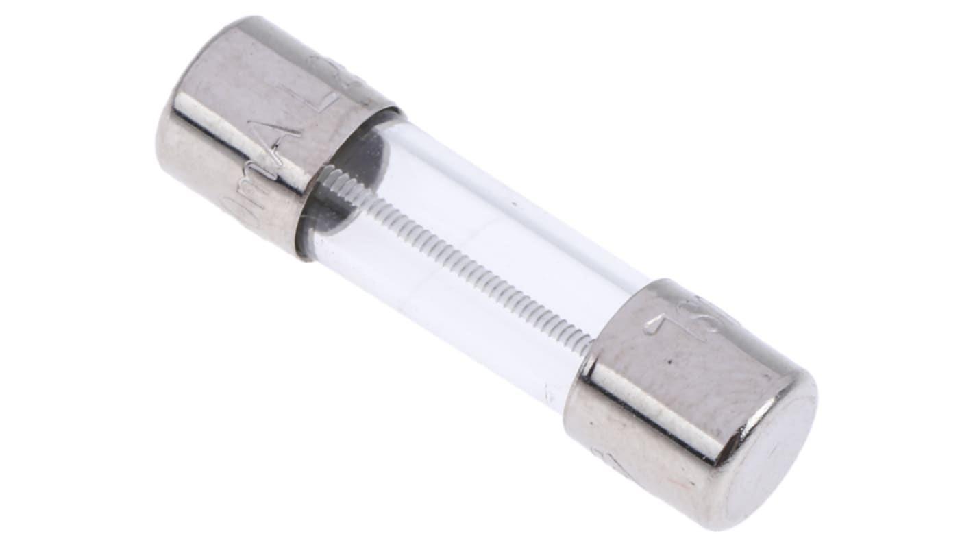 Cartouche fusible RS PRO, 250mA 5 x 20mm Type T 250V c.a. | RS
