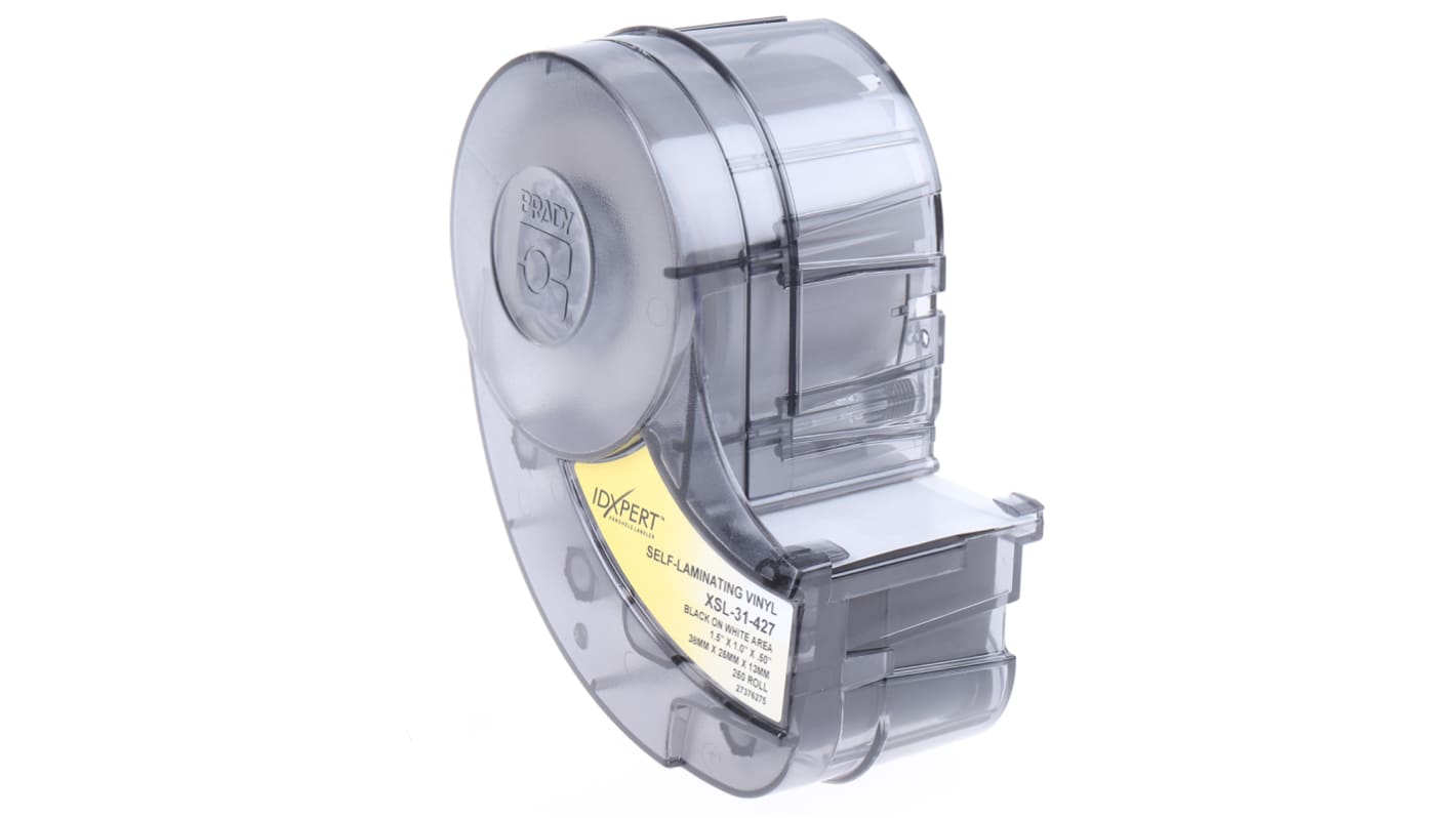 XSL-31-427 | Brady R4300 Black on White Label Printer Tape | RS