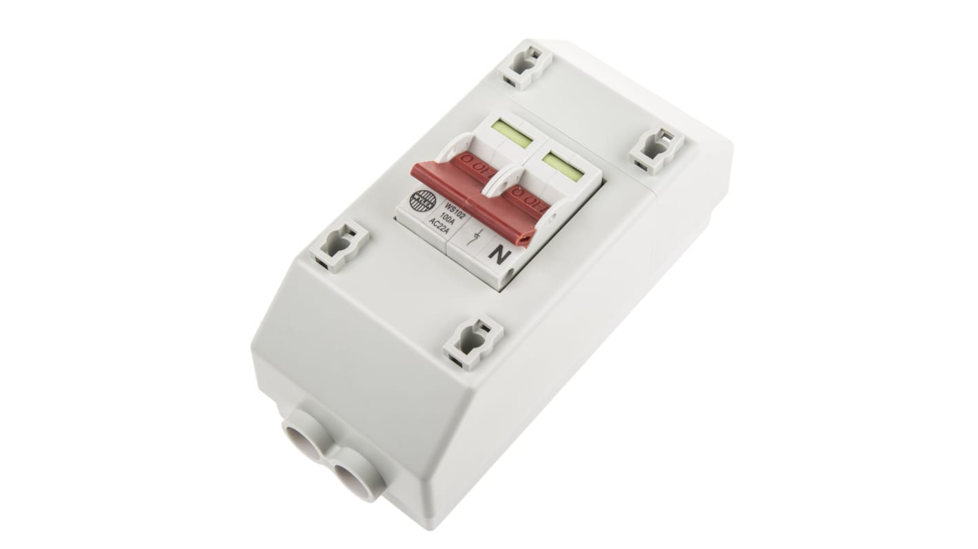 REC2S | Wylex 2 Way Consumer Unit, 100A NH | RS