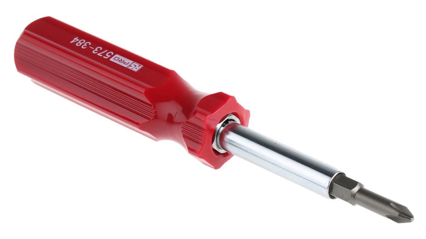 RS PRO Phillips, Slotted Bit Holder Screwdriver, 3/16 in, 9/32 in, PH1 ...