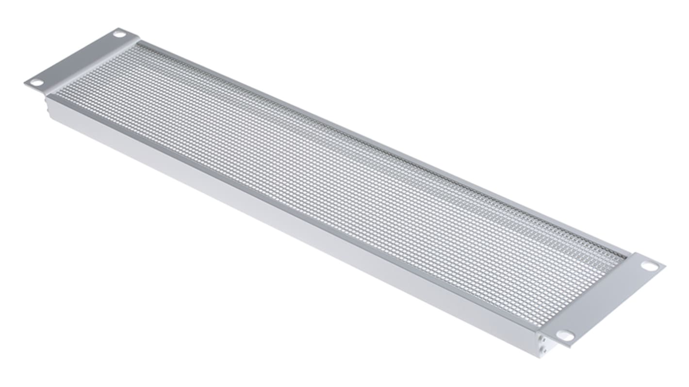 RS PRO Mesh Vent Panel Mesh Vent Panel for Use with 19-Inch Rack, 2U | RS