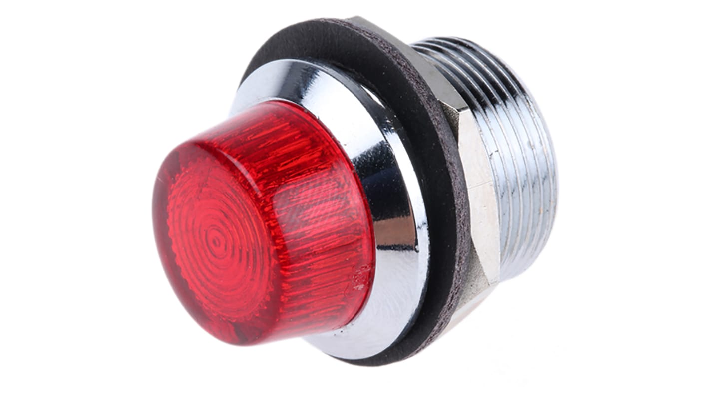 Indicator Lens & Lampholder Combination, Panel Mount | RS