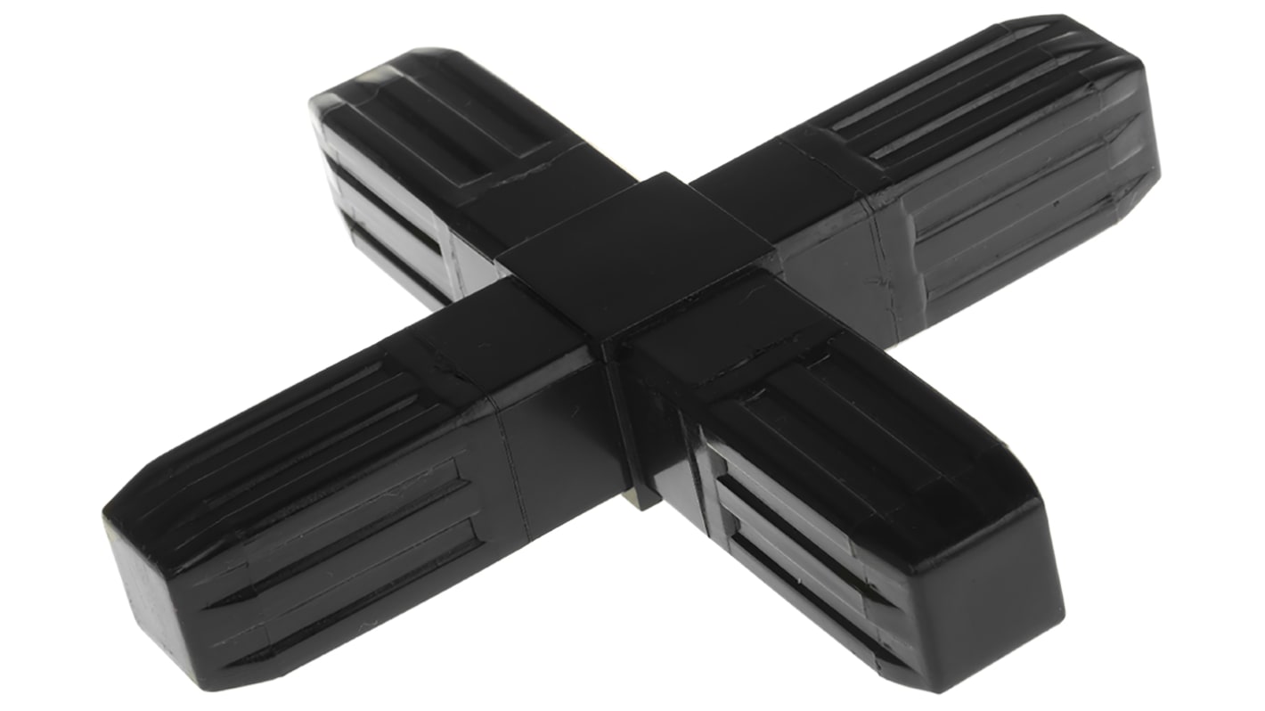 RS PRO 4-Way Connector Connecting Component, Strut Profile 25 mm | RS