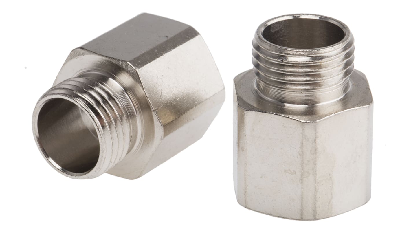 RS PRO Thread Converter, Conduit Fitting, 9mm Nominal Size, PG9 → M16 ...