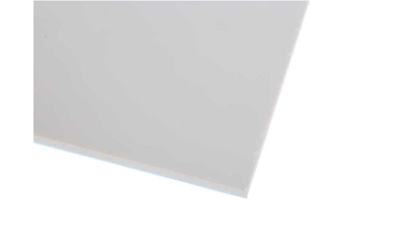 RS PRO Opaque White Plastic Sheet, 500mm x 300mm x 5mm | RS