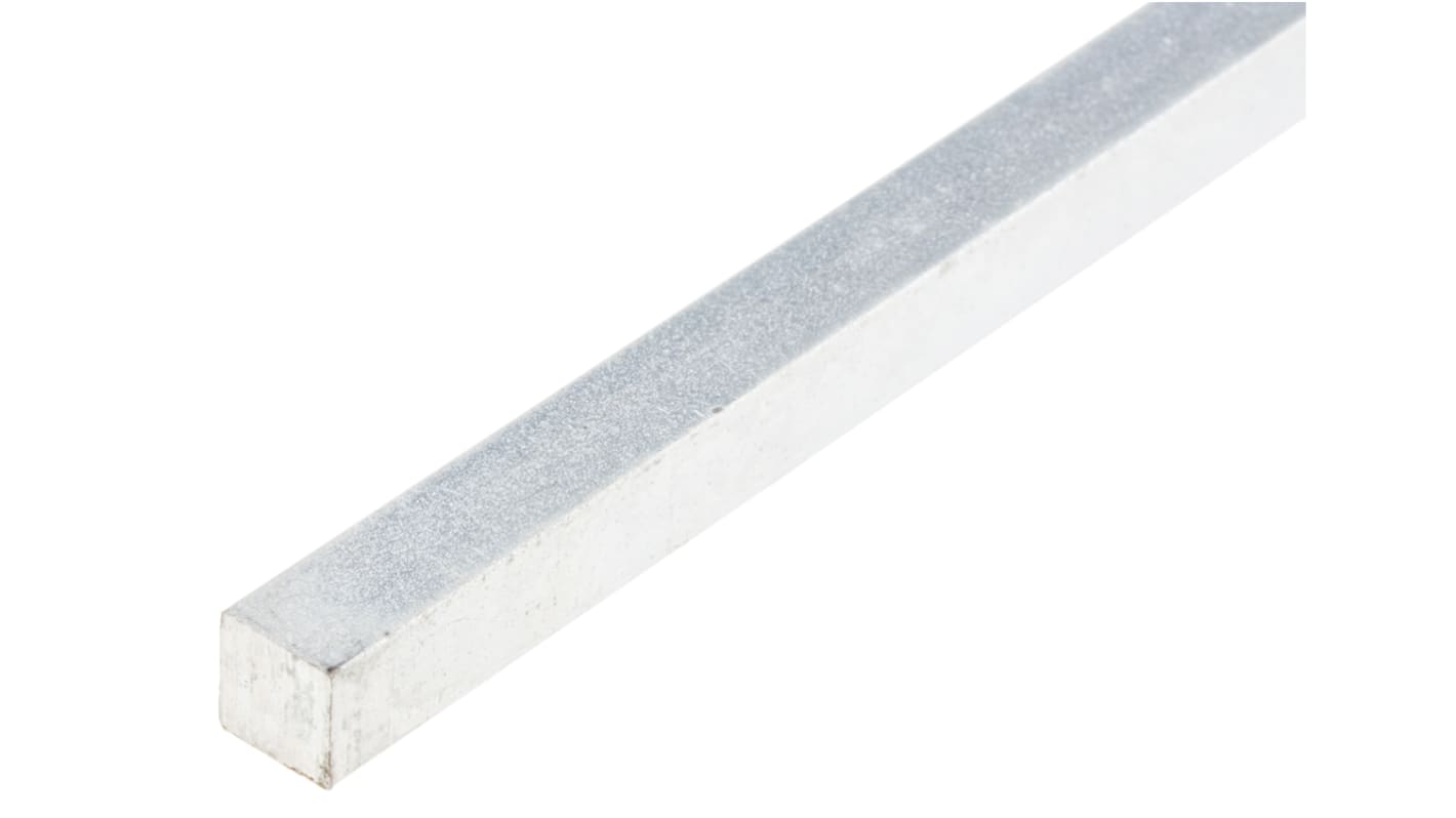 RS PRO Key Steel Square Bar, 1/4in W, 1/4in H, 330mm L | RS