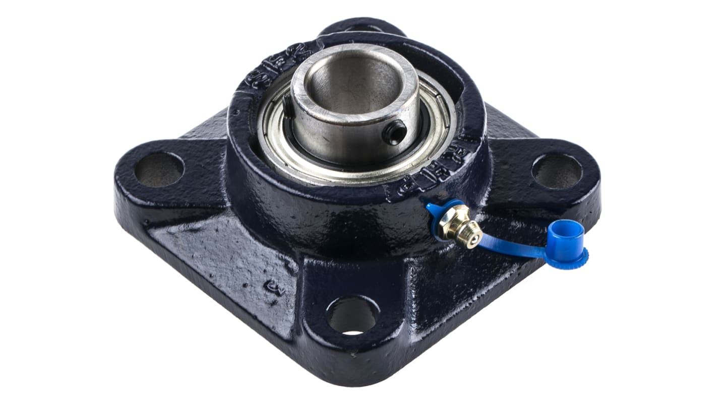 4 Hole Flange Bearing Unit, SF20, 20mm ID | RS