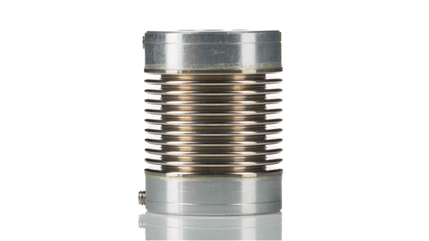 321.25.3536 | Huco Bellows Coupling, 25mm Outside Diameter, 12mm Bore ...