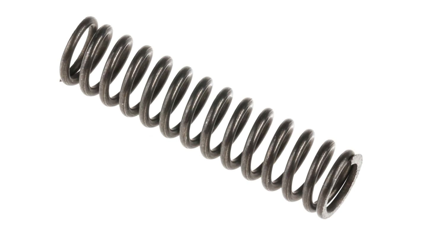 RS PRO Alloy Steel Compression Spring, 30.5mm x 7.3mm, 3.26N/mm | RS
