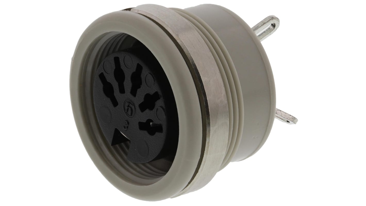 Hirschmann, MAB 3 Pole Din Socket, DIN 41524, 4A, 34 V ac/dc IP30 ...