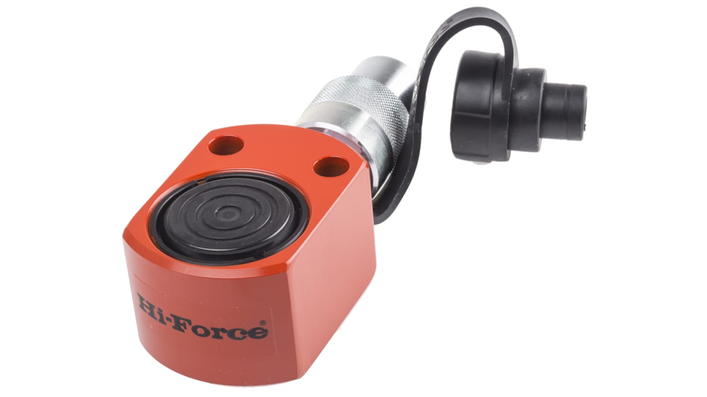 Hi-Force Single, Portable Low Height Hydraulic Cylinder, HPS100, 10t ...
