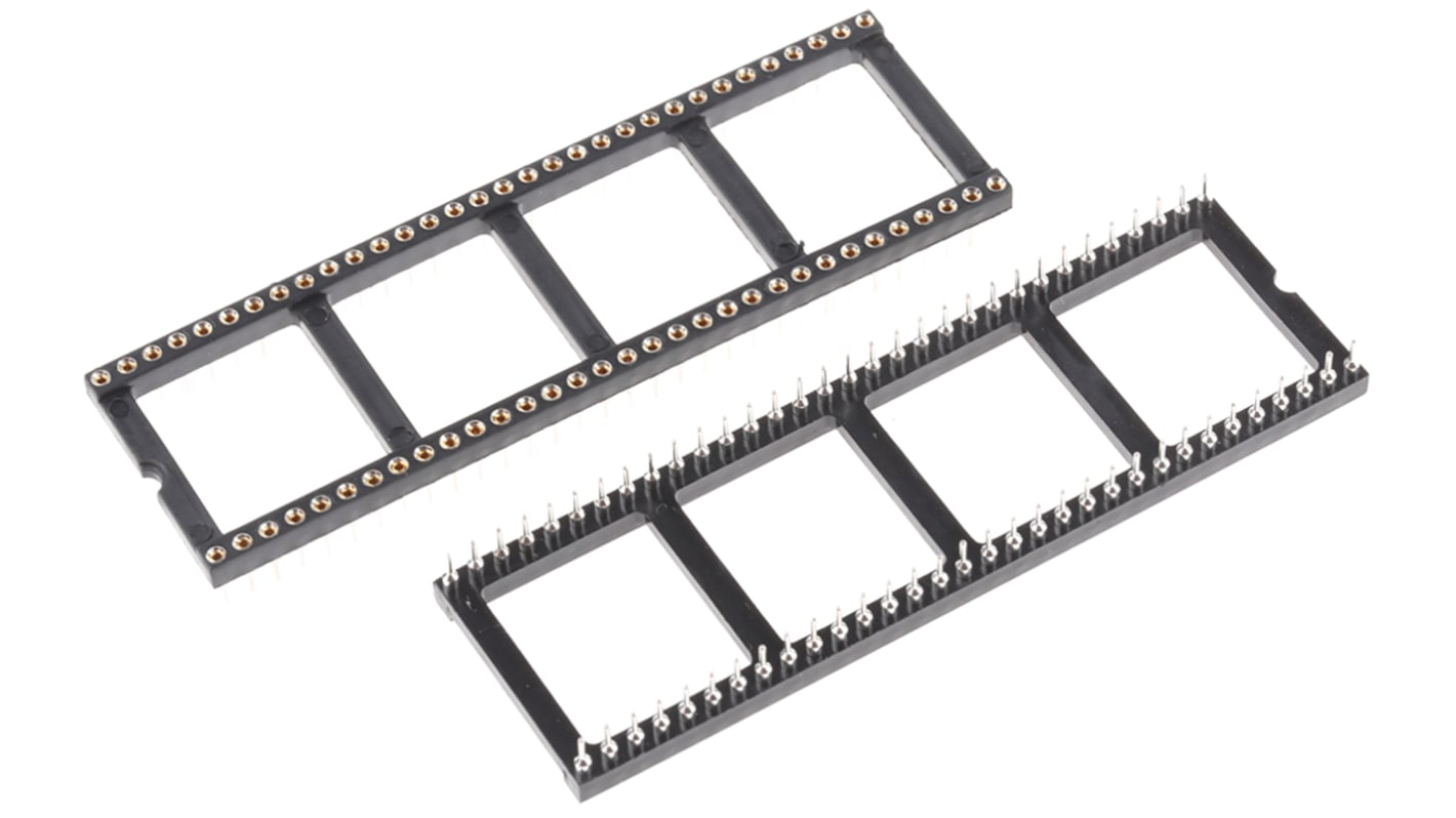 W30564TRC | Winslow 2.54mm Pitch Vertical 64 Way, Through Hole Turned ...