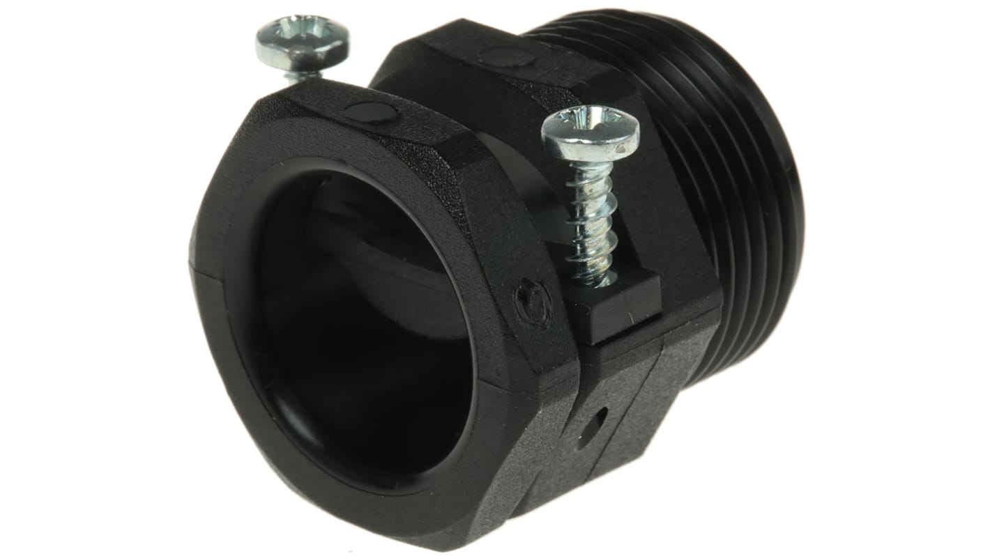 RS PRO, Black Nylon 66, Locating Cable Bush, 18mm Bundle Diameter | RS