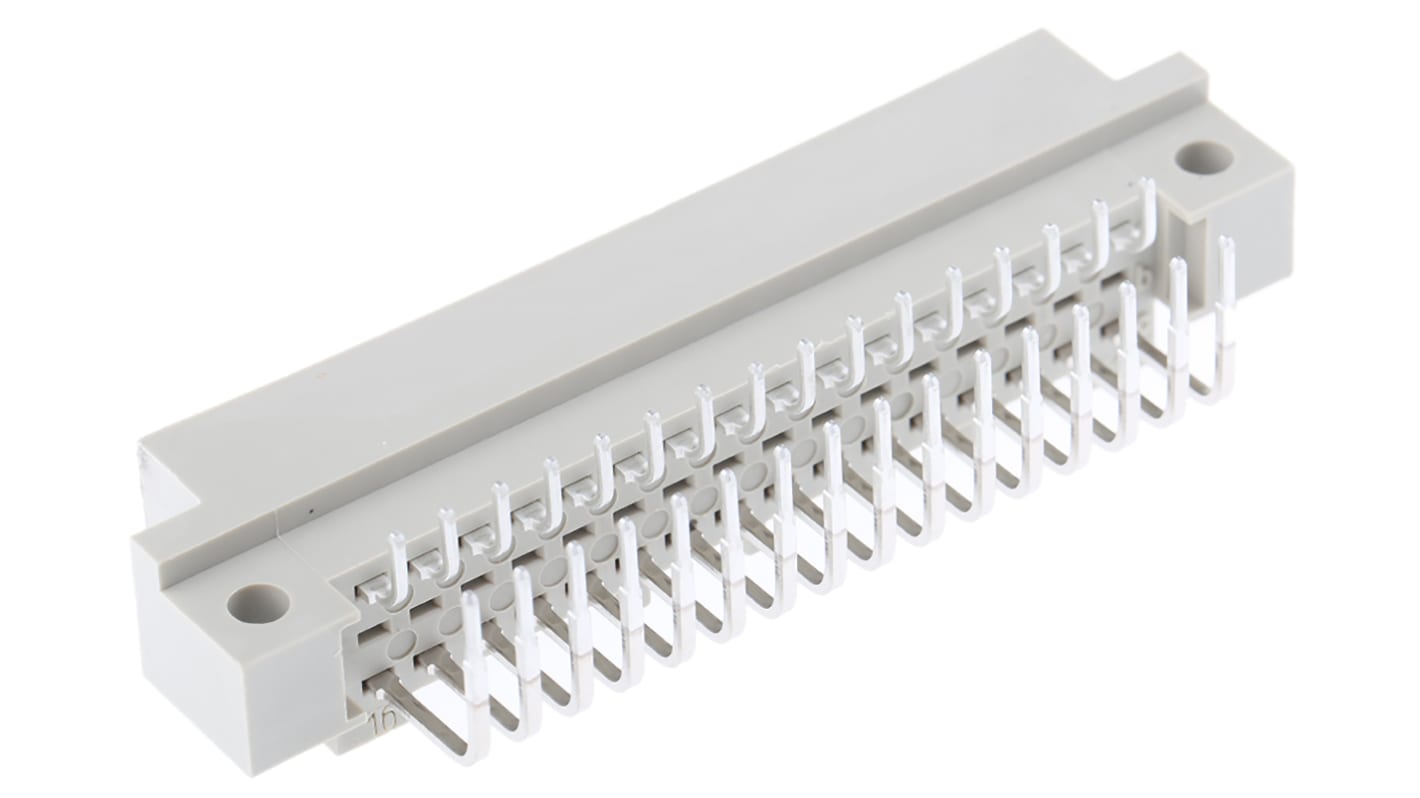 09231326921 | Connecteur DIN 41612 Harting, 32 contacts Mâle, Angle ...