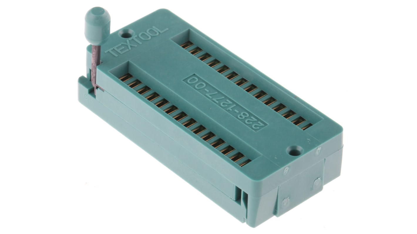 228-1277-00-0602J | 3M ZIF IC DIPソケット 2.54mm ピッチ 28 ピン | RS