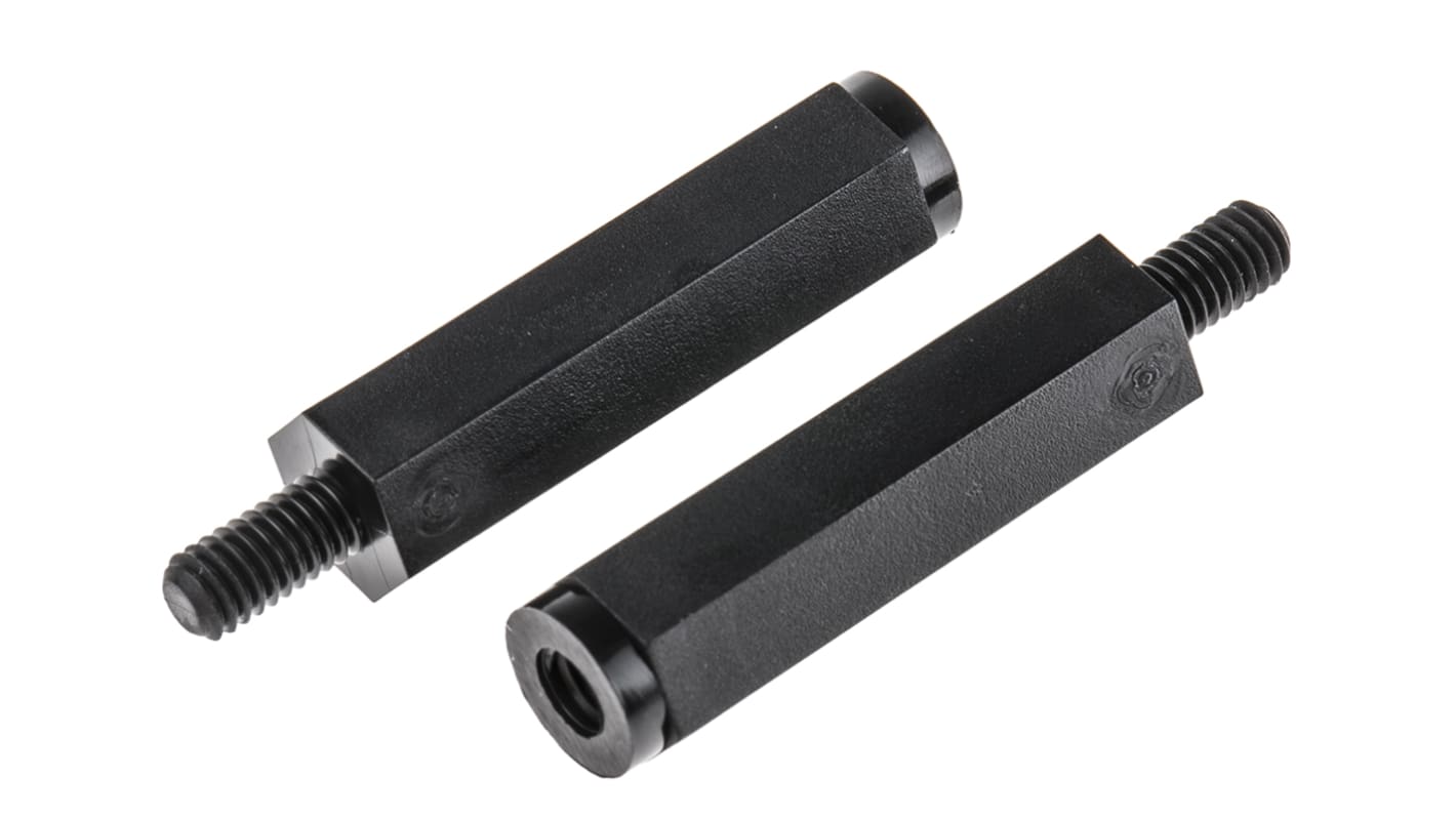 HTSN-M4-30-8-2 | Essentra Standoff, M4 Thread, 30mm Body, Nylon, Male ...
