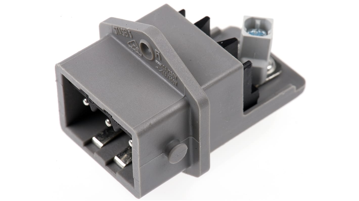 932145106 STASEI 3 N | Hirschmann, ST Panel Mount 3P Industrial Power ...