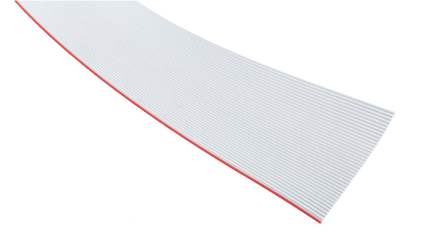 3365-40 100FT | 3M 3365 Series Flat Ribbon Cable, 40-Way, 1.27mm Pitch, 30m Length | RS