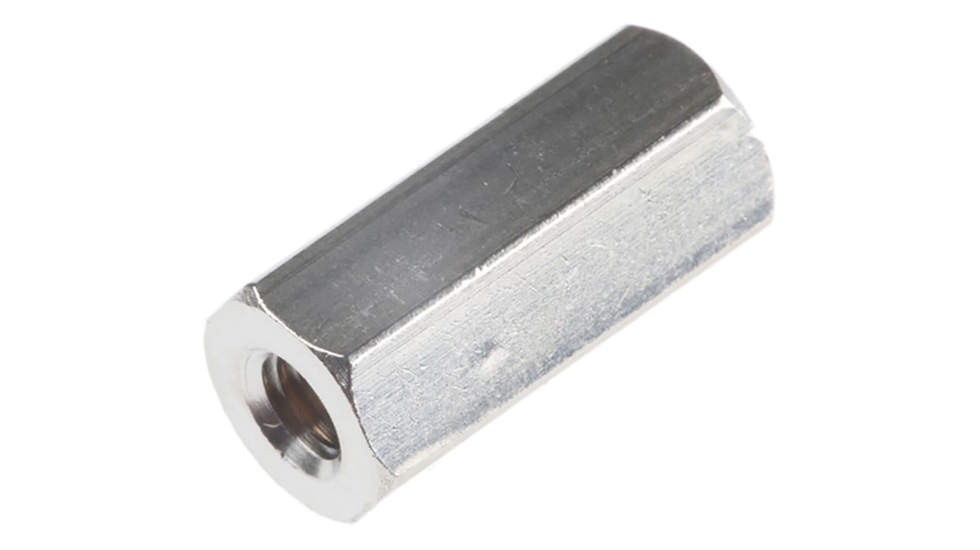 R6334-02 | HARWIN Threaded Standoff, M3 Thread, 12mm Body, Brass ...