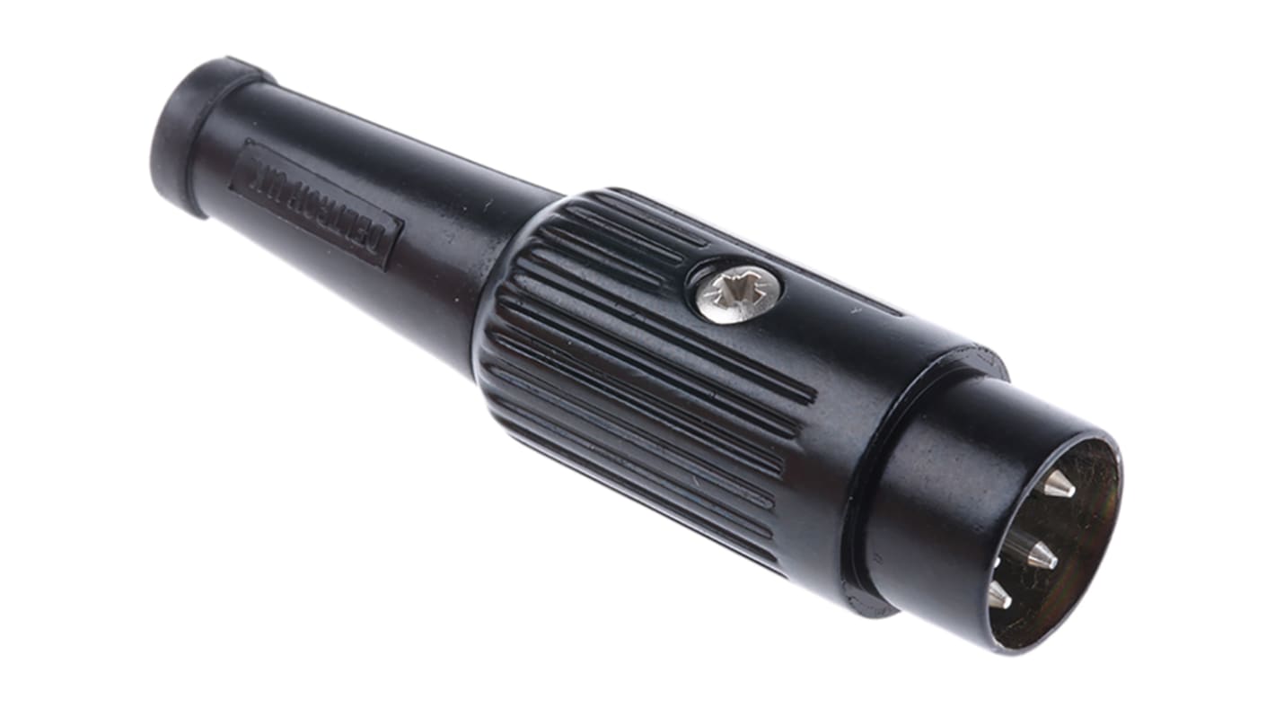 RS PRO 4 Pole Din Plug, DIN 41524, DIN 45322, DIN 45326, DIN 45327, DIN ...
